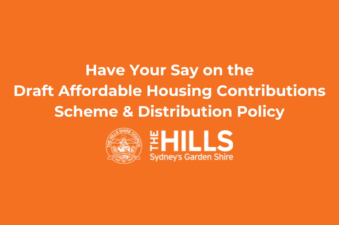 Draft Affordable Housing Contributions Scheme & Distribution Policy | Hills Have Your Say